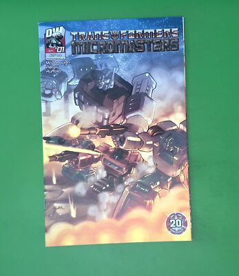 TRANSFORMERS: MICROMASTERS #1 HIGH GRADE DREAMWAVE COMIC BOOK H29-160 ...