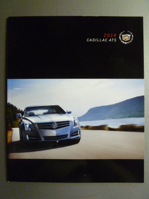 2014 Cadillac ATS DELUXE Showroom Sales Brochure / Prospekt Awesome L ...