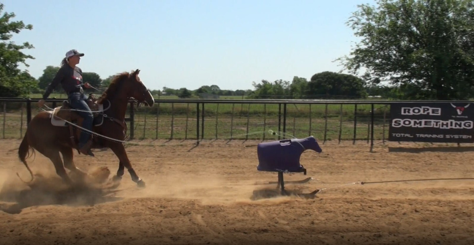 7K Rope Something Calf Sled Combo - Breakaway Calf Roping (Multiple ...