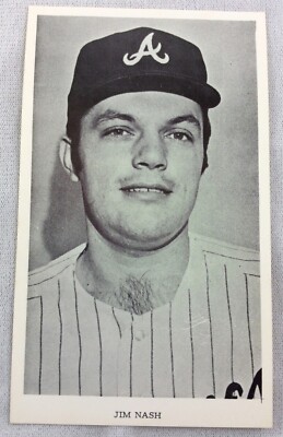 1970 Jim Nash, Atlanta Braves Team Issue Photo Card | eBay