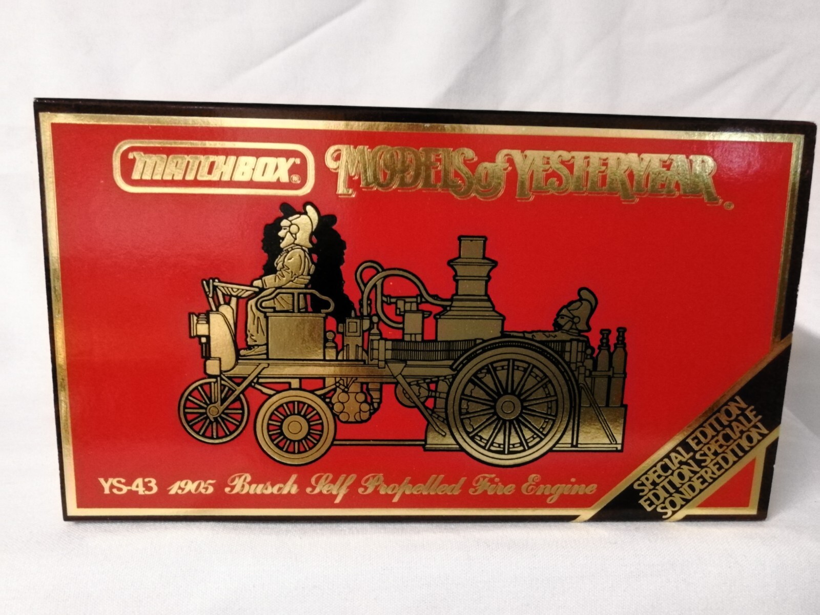 Matchbox Models of Yesteryear YS-43 1905 BUSCH Self Propelled FIRE ...