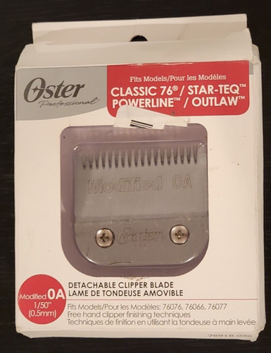 Oster Classic 76 Clipper Blade Modified OA Star-Teq Powerline Outlaw | eBay