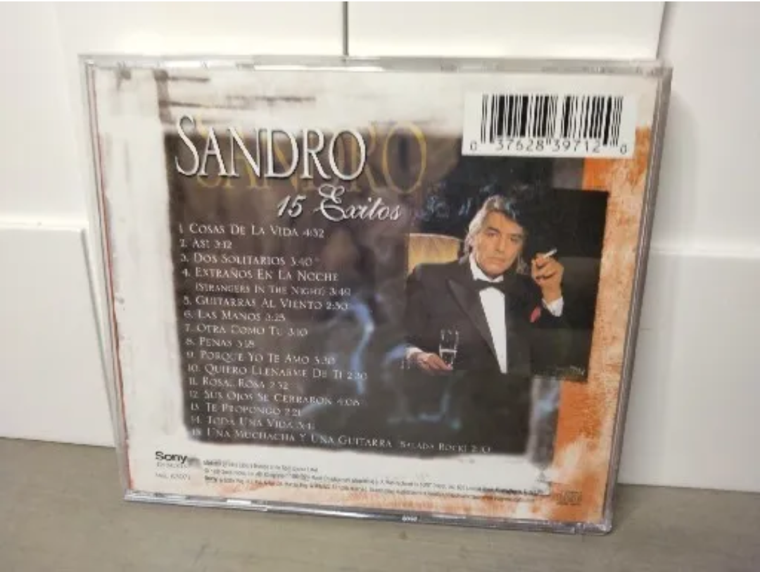 15 Exitos by Sandro (CD, Jul-2000, Sony Discos Inc.) for sale online | eBay
