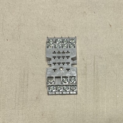POTTER & BRUMFIELD Relay Socket, 27E166 | eBay