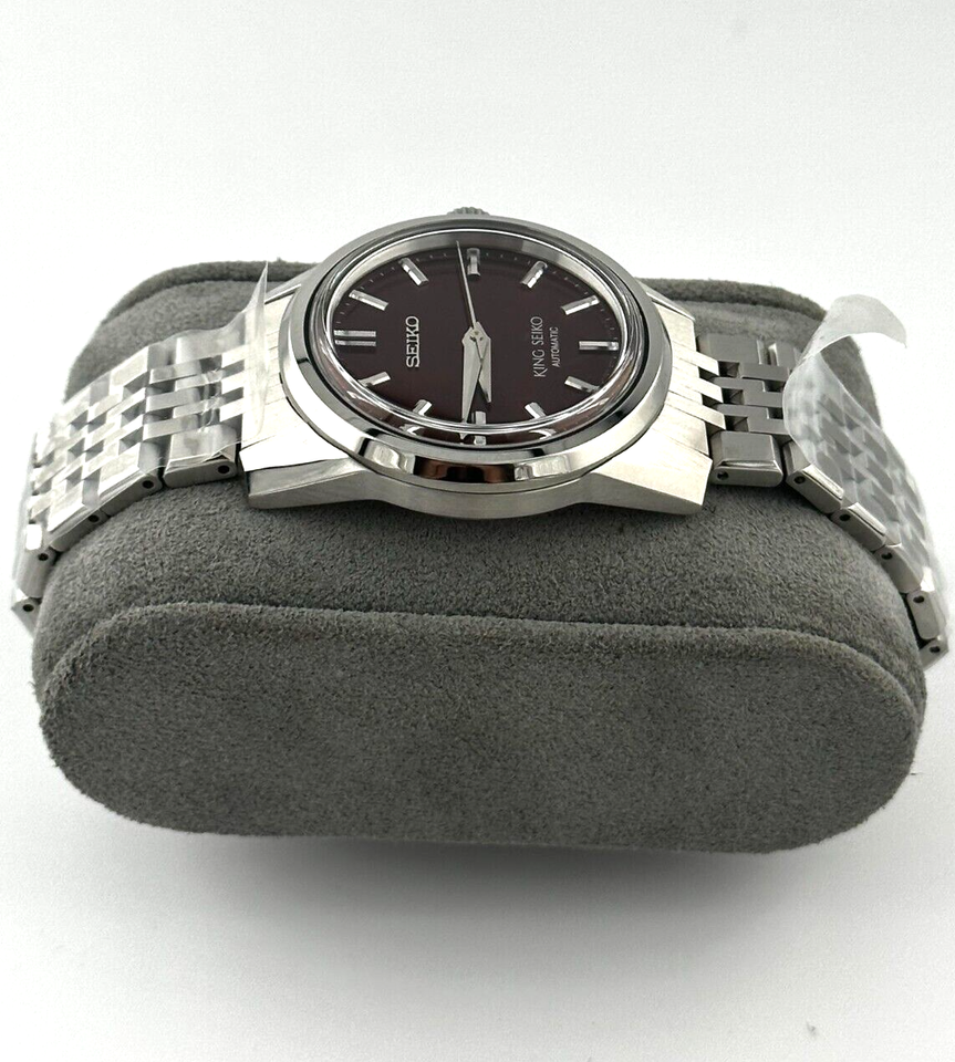 King Seiko Luxe Automatic Garyu-Bai Red Watch SPB287 New In Box With ...