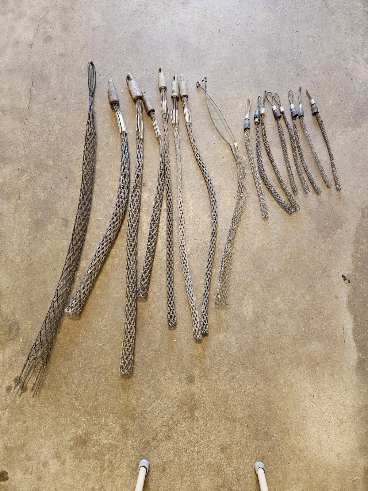 Cable Pulling Grip Sock Kit of 16 - 2 1/2 inch to 1/2 inch opening | eBay