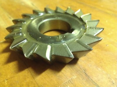 HSS Single Angle Milling Cutter - 3" x 5/16" x 1 1/4" 20T 30 degree. RH ...