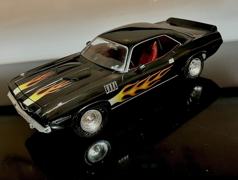 🏁 BUILT MODEL KIT VINTAGE MONOGRAM CUDA STREET MACHINE 1/24 🏁 | eBay