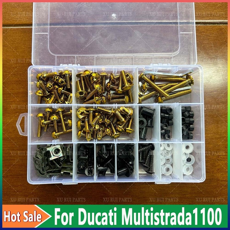 For Ducati Multistrada1100 304 stainless steel Fairing Bolt Nut Body ...