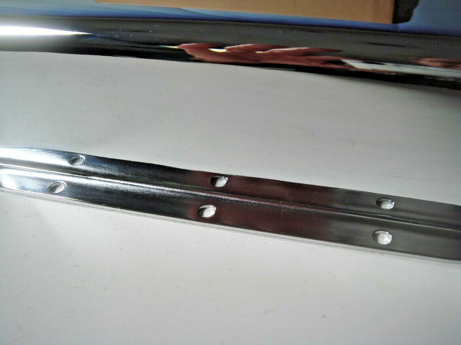 Harley Panhead Chrome Rocker Valve Covers FL 1948-65 48-65 V-Twin 42 ...