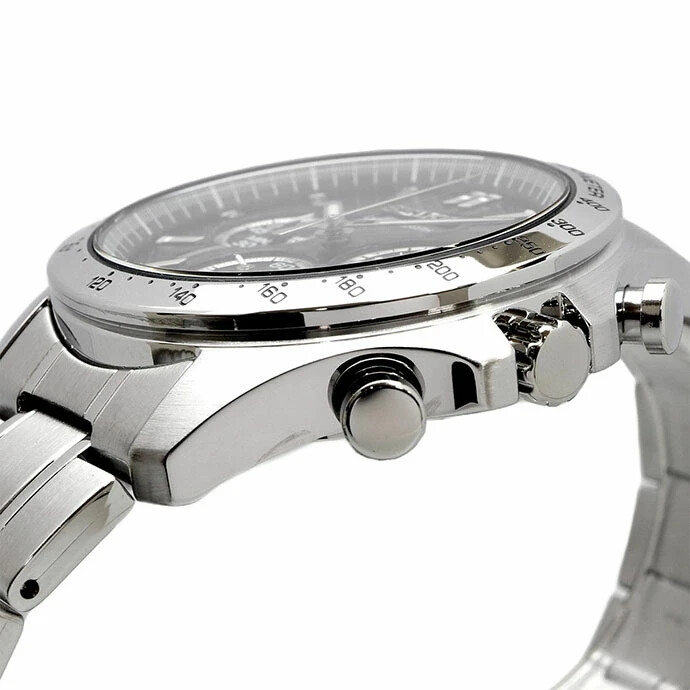 Seiko Spirit Chronograph Blue Dial Stainless Steel Men's Watch SBTR011 ...