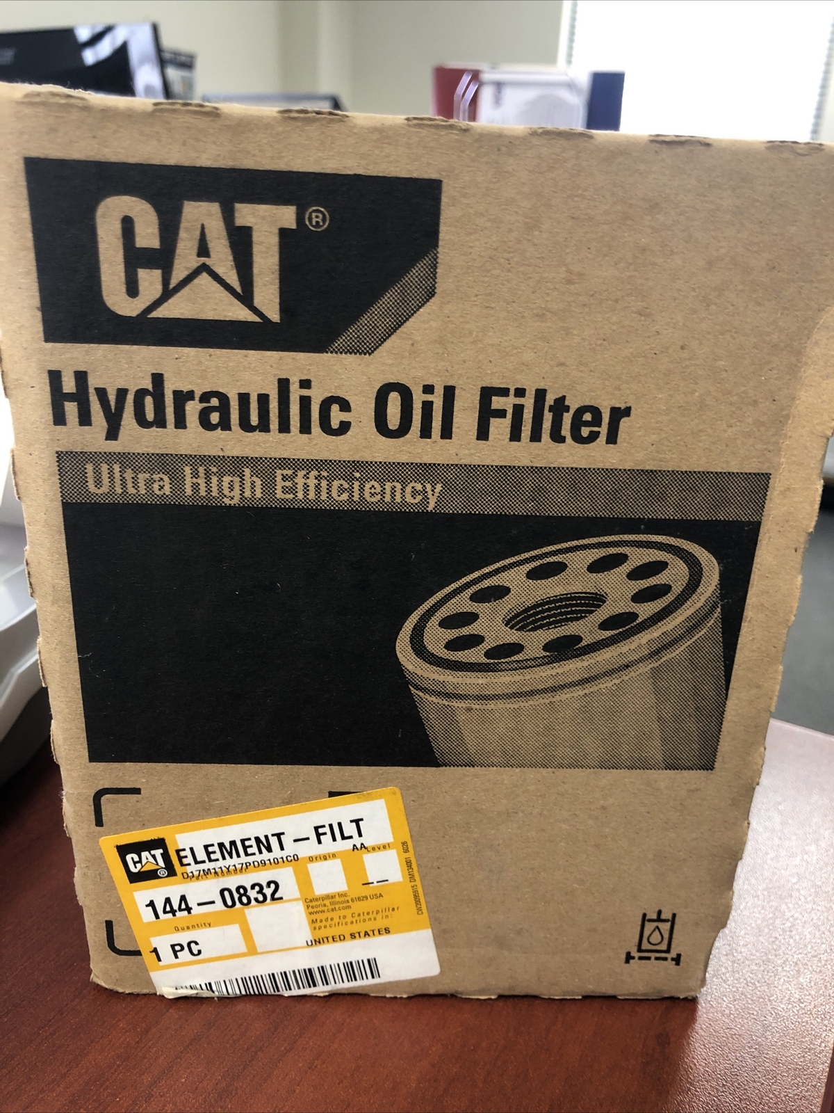 CAT Caterpillar Hydraulic Oil Filter 144-0832 for sale online | eBay