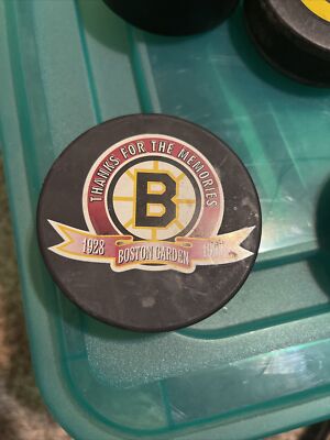 Bruins OLD BOSTON GARDEN Thanks for the Memories Commemorative Official ...