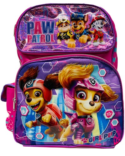 Paw Patrol Girl Pup 16" Large School Backpack(Brand New/Authentic) | eBay
