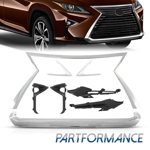 For 2016-2019 Lexus RX350 RX450H Base Sport Set Front Grille Molding ...