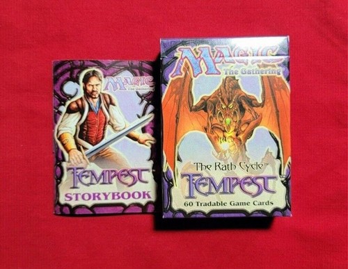 Magic The Gathering Tempest Rath Cycle - EMPTY Starter Deck Box ...