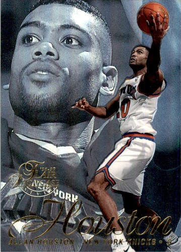 1996-97 Flair Showcase Row 2 Allan Houston New York Knicks #71 NBA ...