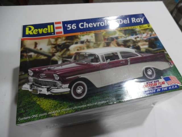 Revell 85-2349 1956 Chevrolet Del Ray Model Car Kit Muscle 1 25 for ...