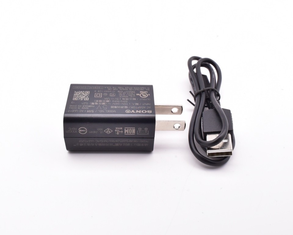 Sony AC-UUD12 AC Adapter Charger for A7 & A7II Multi/Micro USB Cable ...