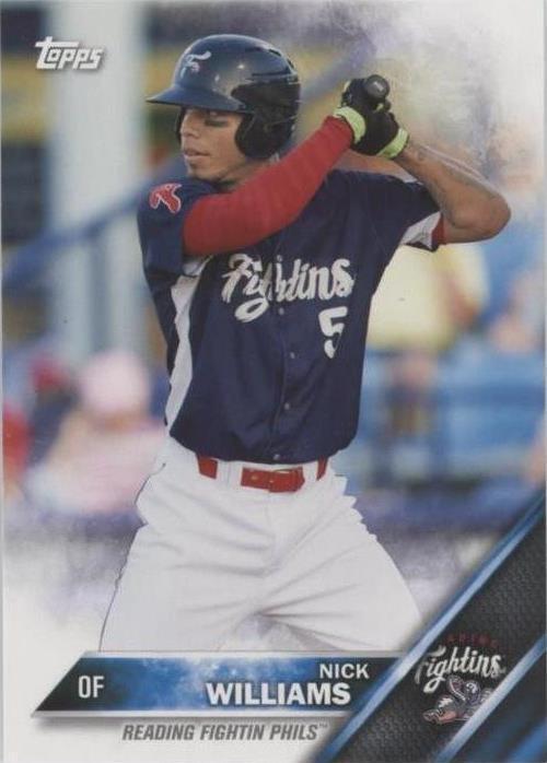 2016 Topps Pro Debut - Nick Williams #109 (RC) for sale online | eBay