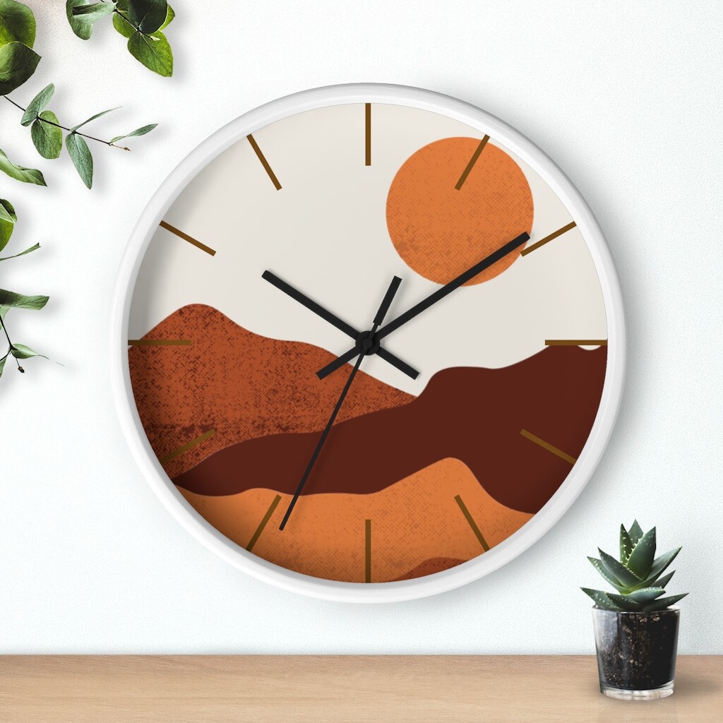 Nature Inspired Wall Clocks Find The Ideal Wall Clocks To Match Your