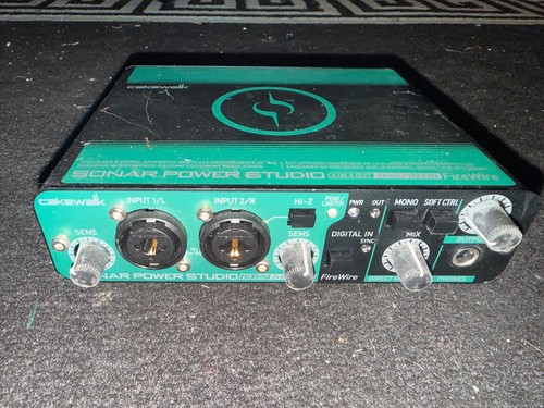 Cakewalk Sonar Power Studio SPS-66 - 6 In/6 Out - 24 bit/192 kHz Unit ...