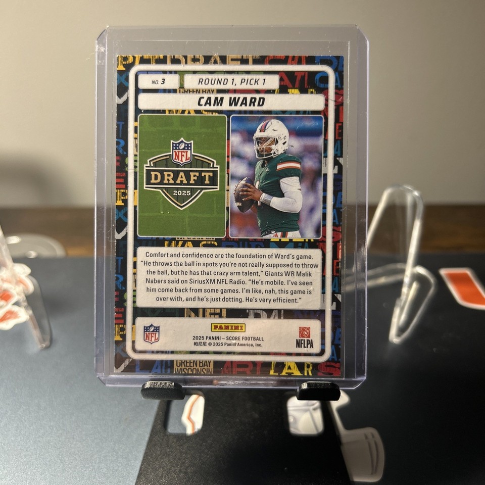 2025 Panini Score Cam Ward draft class | eBay