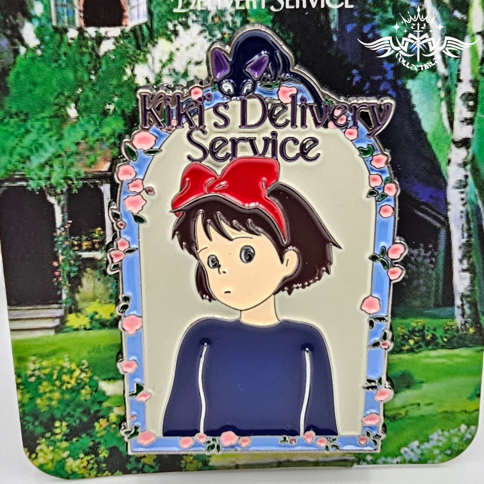 Studio Ghibli Kiki's Delivery Service Kiki Portrait Enamel Pin New | eBay