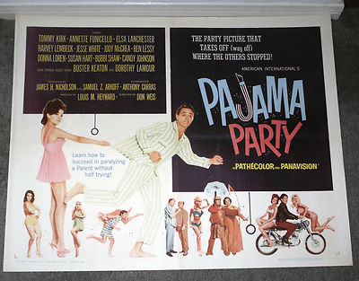 PAJAMA PARTY 22x28 ANNETTE FUNICELLO/SUSAN HART/BOBBI SHAW original ...
