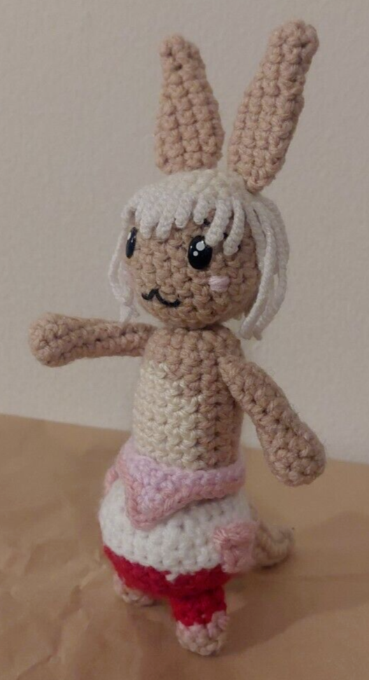 Crochet Nanachi Made In Abyss Rabbit Bunny Custom Handmade メイドインアビス ナナチ ...