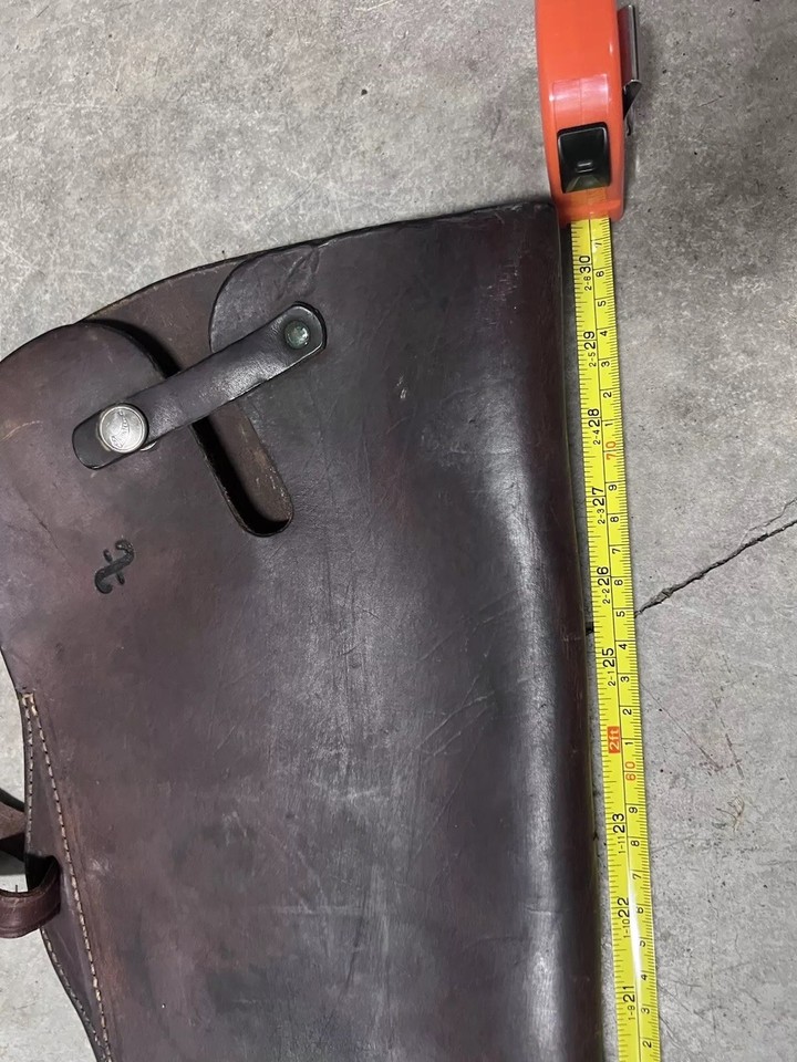 30” Antique Leather Old Western Rifle Shotgun Riding/Saddle Scabbard ...