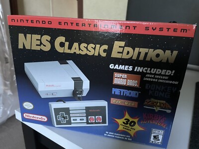 Nintendo Entertainment System: NES Classic Edition Authentic New ...