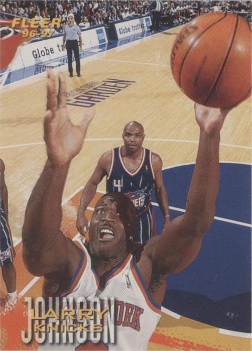 1996-97 Fleer Sprite - Larry Johnson #26 for sale online | eBay