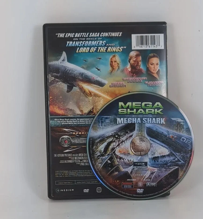 Mega Shark Vs Mecha Shark Dvd