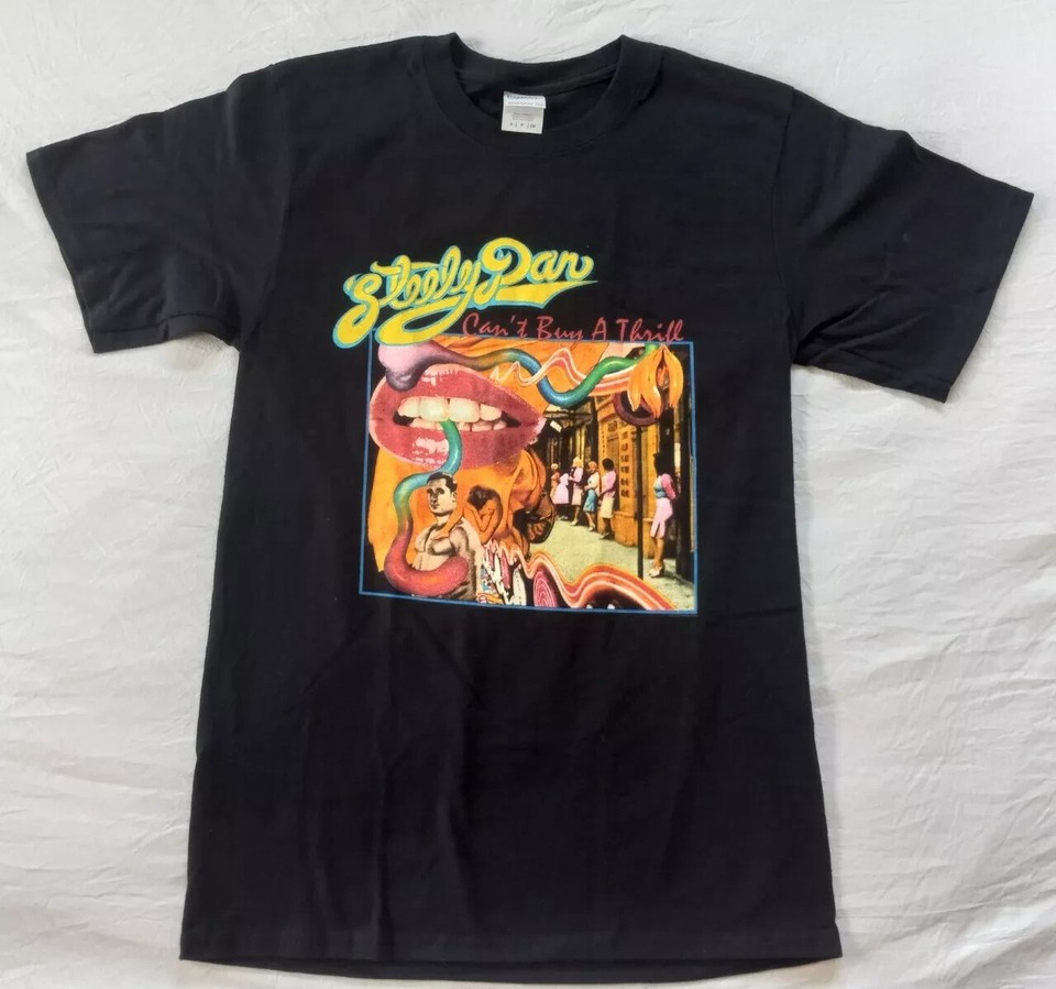 Steely Dan AJA Can't Buy A Thrill Retro Black Unisex Tshirt Reprint S ...