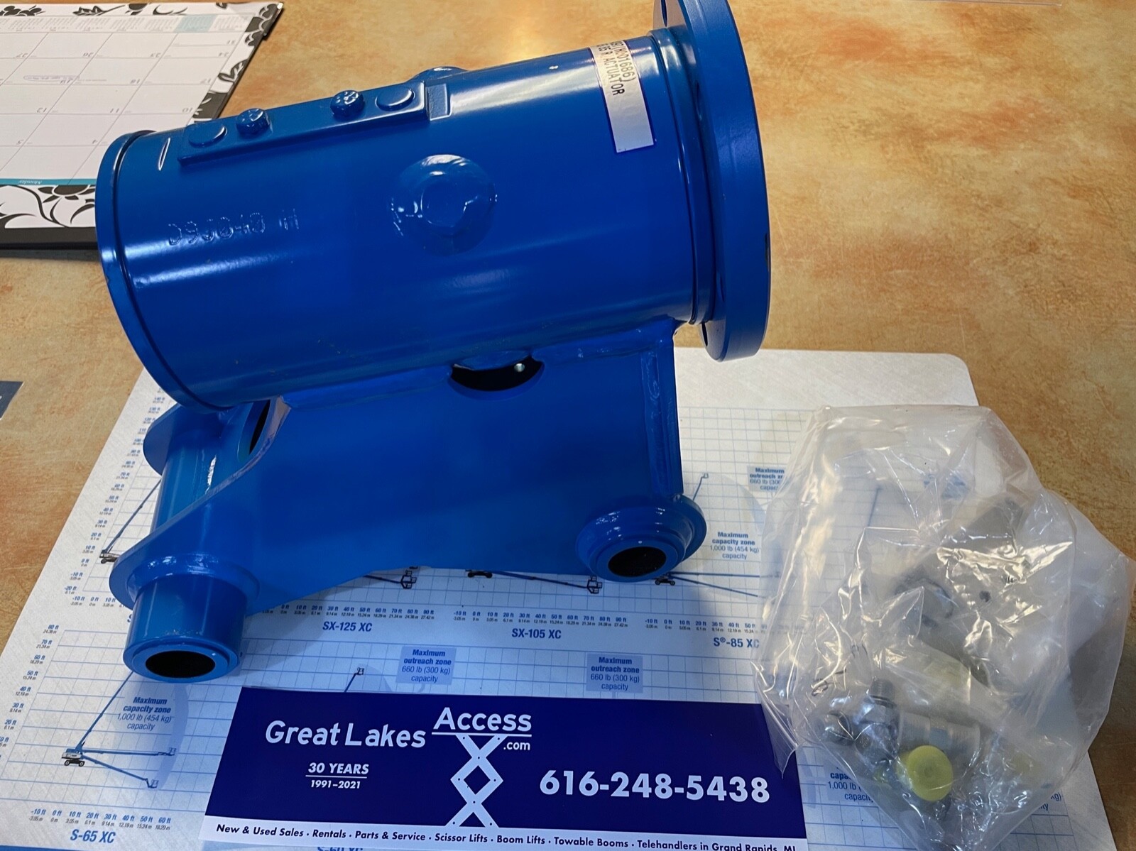 Genie 77874 77874GT - (genuine Oem) Genie Basket Rotator Assembly for ...