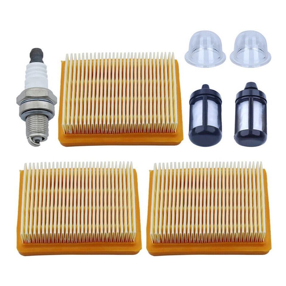 Air Fuel Filter Plug Prime Bulb For-Stihl FS91 FS91R KM91R FS89 FS131 ...