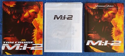 MI2 - TOM CRUISE - PRESS KIT - CUSTOM FOLDER, (8) B&W PHOTOS, 23 PAGE ...