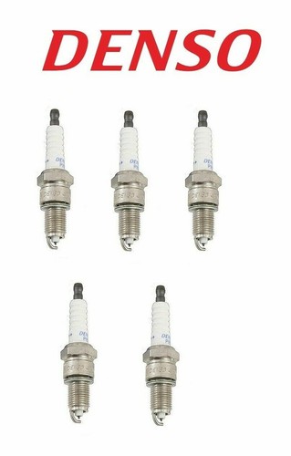 Set of 5 Spark Plugs 3135 Denso for Nissan 240SX D21 Pickup VW Golf ...