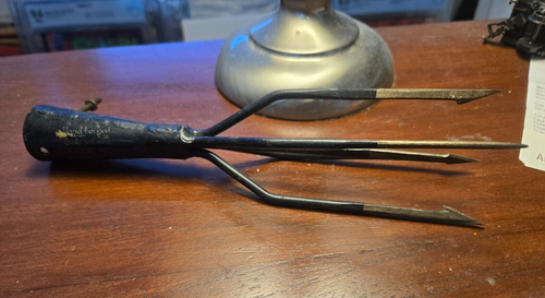 Lew's Market Frogger #55 FOLEY ALABAM VTG FISHING GIG SPEAR RARE HAND ...