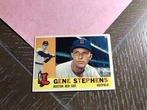 Gene Stephens 1960 Topps Baseball #363 No Creases | eBay