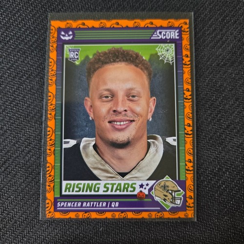 2024 Panini Score-A-Treat Rising Stars Spencer Rattler #45 Orange ...