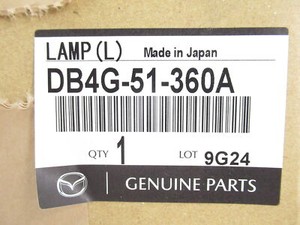 Genuine OEM Mazda DB4G-51-360A Driver Front Turn Signal Lamp 2016-2019 ...