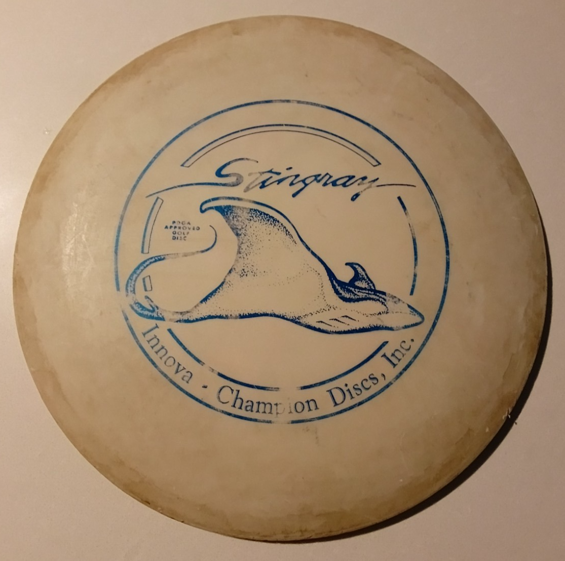 Innova Stingray DX 179g PFN old double circle stamp San Marino Patent ...