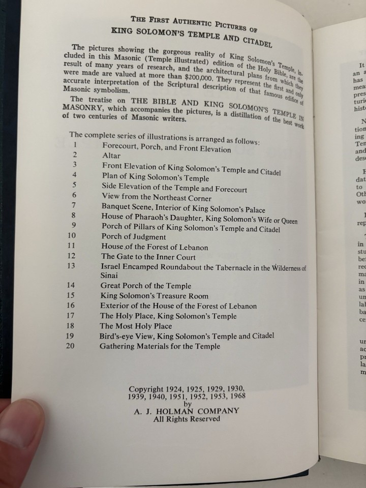 The Bible and King Solomon's Temple in Masonry by John Wesley Kelchner ...