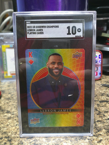 2022 Upper Deck Goodwin Champions Lebron James Playing Card SGC 10 | eBay