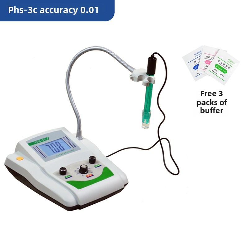 PHS-3C Multi-Parameter Ph Meter Desktop Automatic Calibration Acidity ...