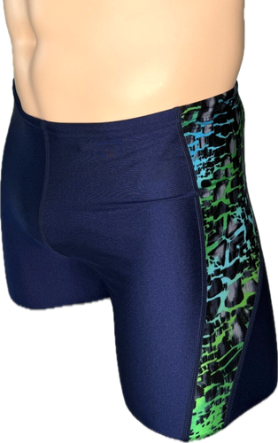 Speedo Men's Jammer Swimsuit Size M 32 Swimwear NAVY / green | eBay