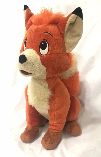 Disney Store The Fox And The Hound Todd STAMPED Stuffed Plush RARE 14 ...