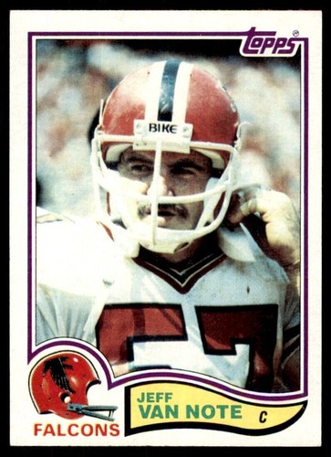 1982 Topps- Jeff Van Note Atlanta Falcons #291 | eBay